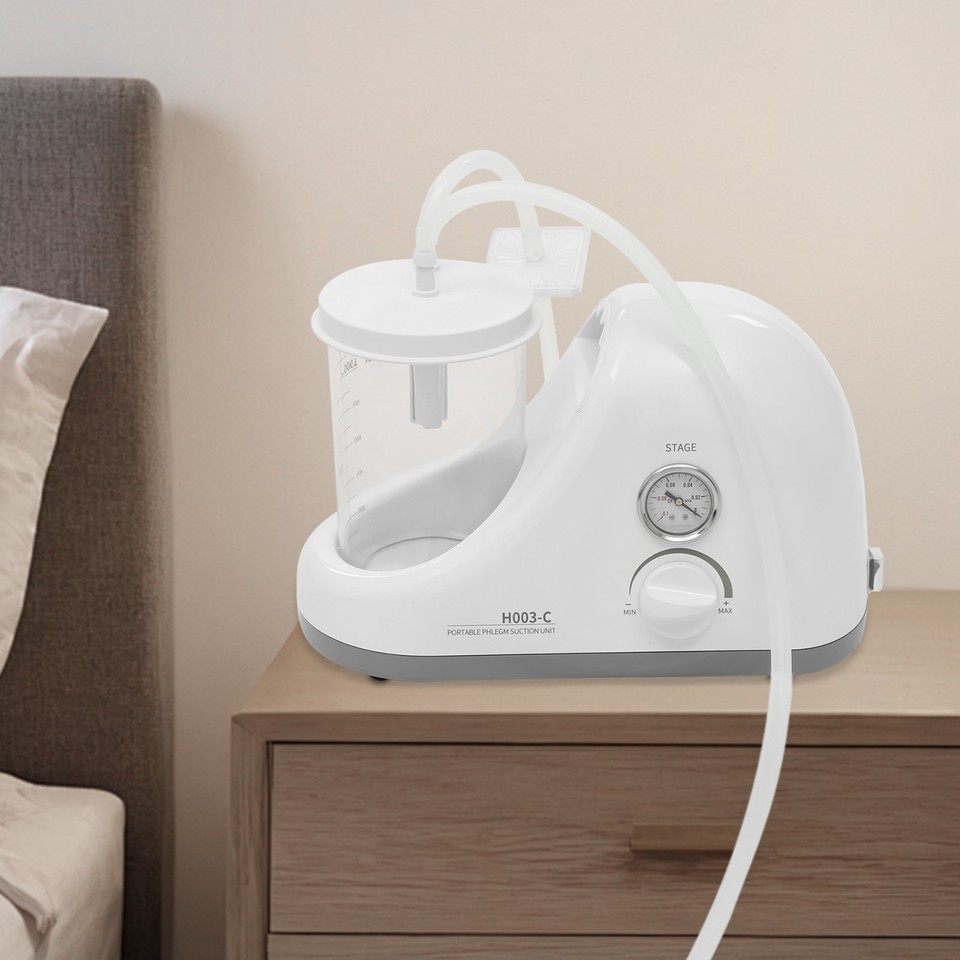 Portable Phlegm Suction Machine, Portable Phlegm Suction Unit AC 110V ...