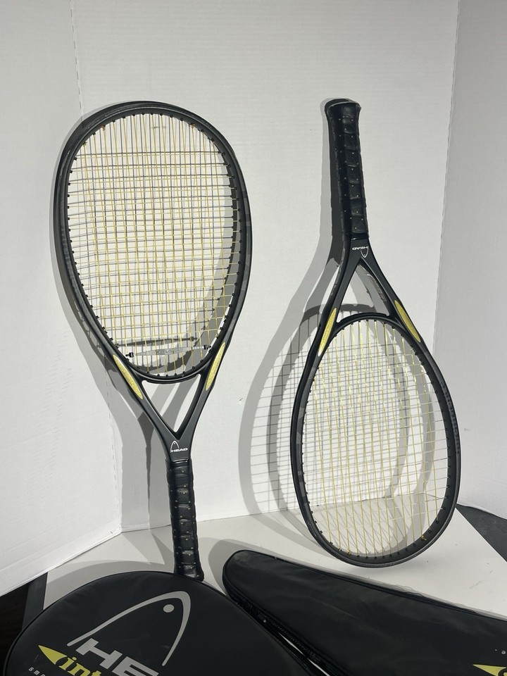PAIR of HEAD Intelligence i.S12 Tennis Racquets Oversize 115 Power ...