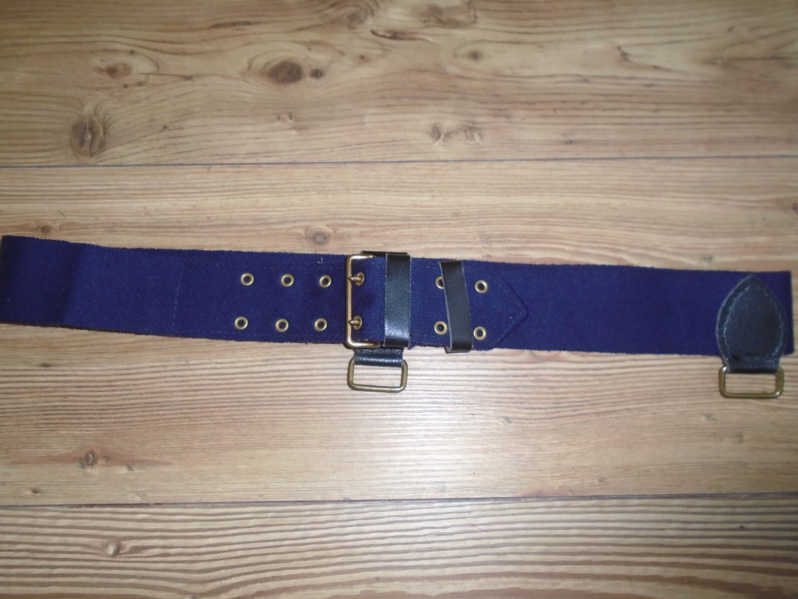 BRITISH MILITARY BLUE CEREMONIAL SWORD BELT ARMY RAF AND NAVY OFFICERS ...