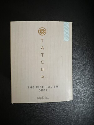 TATCHA The Rice Polish Deep Foaming Enzyme Powder Face Cleanser 2.1 Oz ...