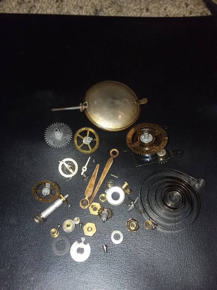 ASSORTED WATCH PARTS FOR MANTLE CLOCKS | eBay