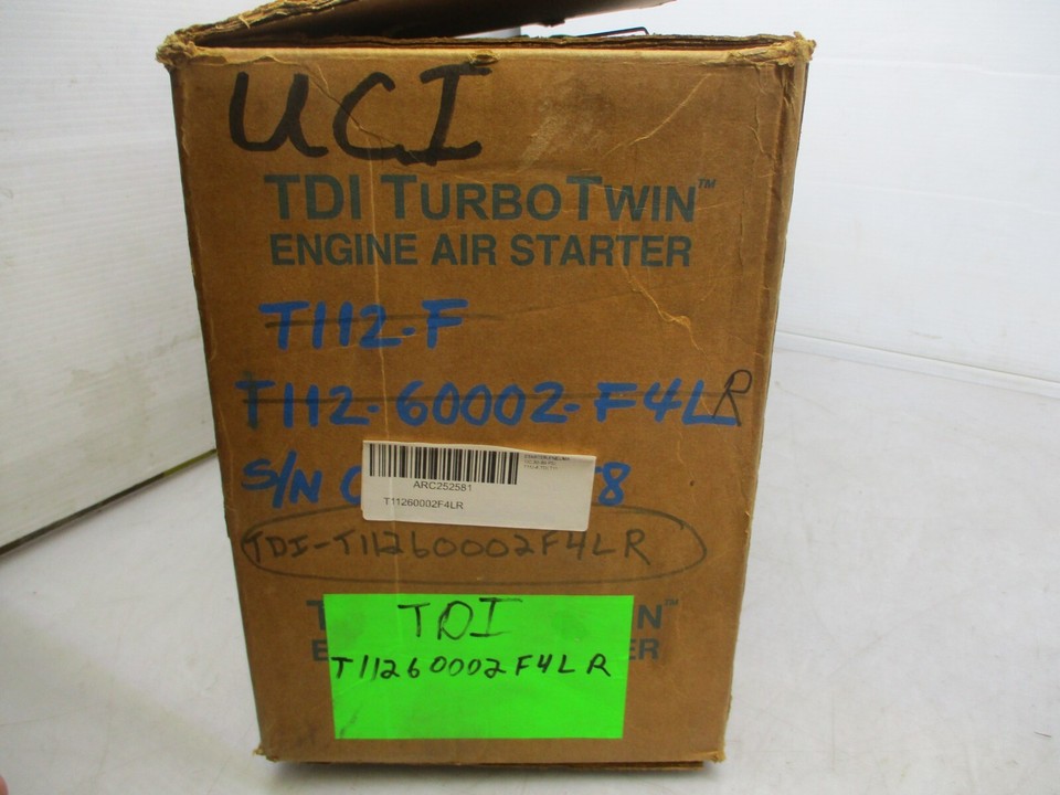 TDI Turbostart T112-60002-F4LR Air Starter | T11260002F4LR | United States