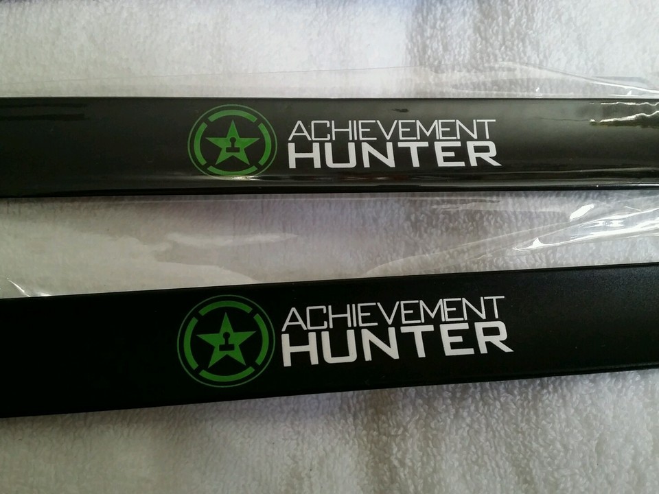 4 Achievement Hunters exclusive wrist Band Rooster Teeth Mark Nutt | eBay