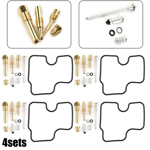 4 Sets Carb Carburetor Repair Kits For Honda CBR250RR MC22 1990-1999 ...