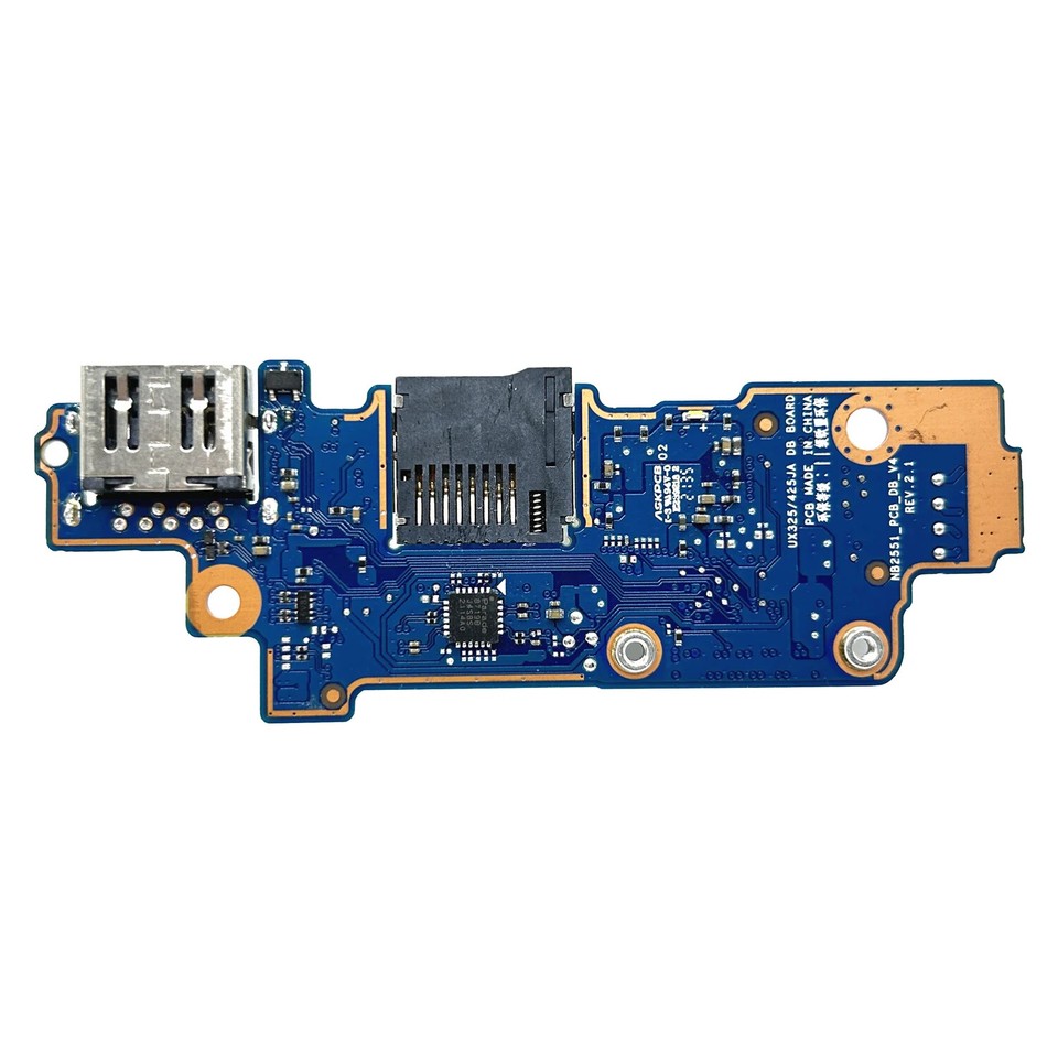 For ASUS ZenBook 13 14 UX325JA UX425JA USB Card Reader IO Board NB2551 ...