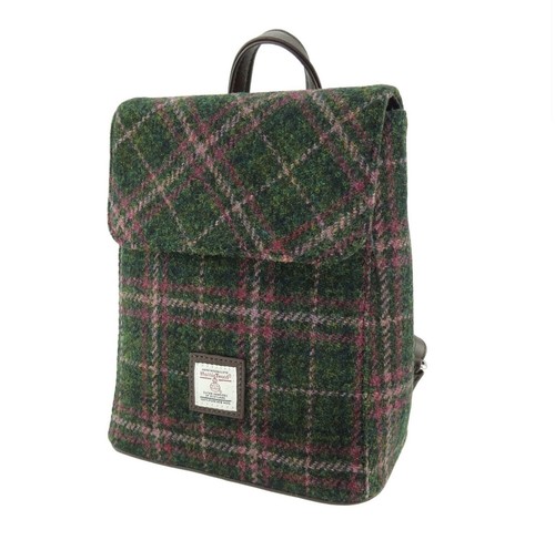 AUTHENTIC HARRIS TWEED MINI BACKPACK TUMMEL GLEN APPIN Col 107 | eBay