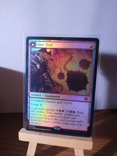 x1 Dire Flail // Dire Blunderbuss LCI MTG 145 FOIL RARE M/NM 1x | eBay