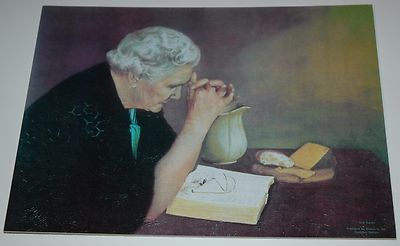 Jack Garren GRATITUDE 10x13.5 unframed mounted textured print, old ...