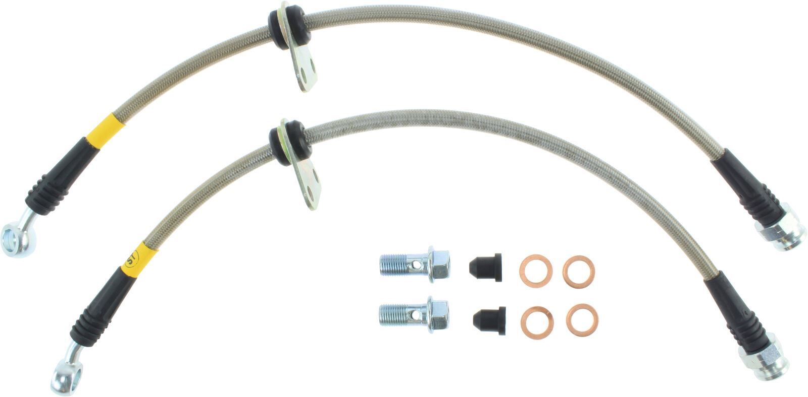 For 2000-2005 Honda S2000 StopTech Rear Stainless Steel SS Brake Lines ...