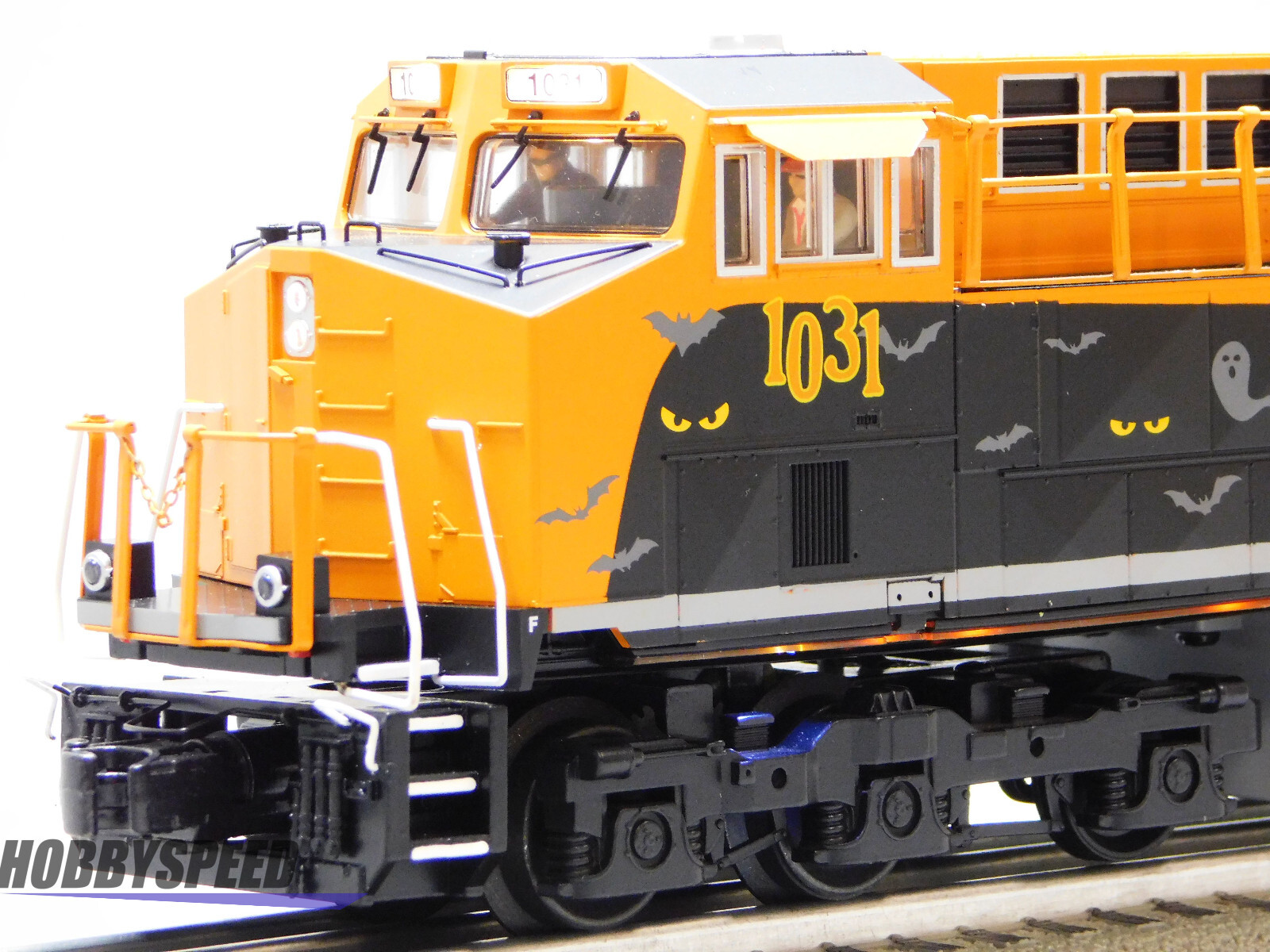 MTH RAILKING HALLOWEEN ES44AC IMPERIAL DIESEL ENGINE 1031 O GAUGE 30 ...