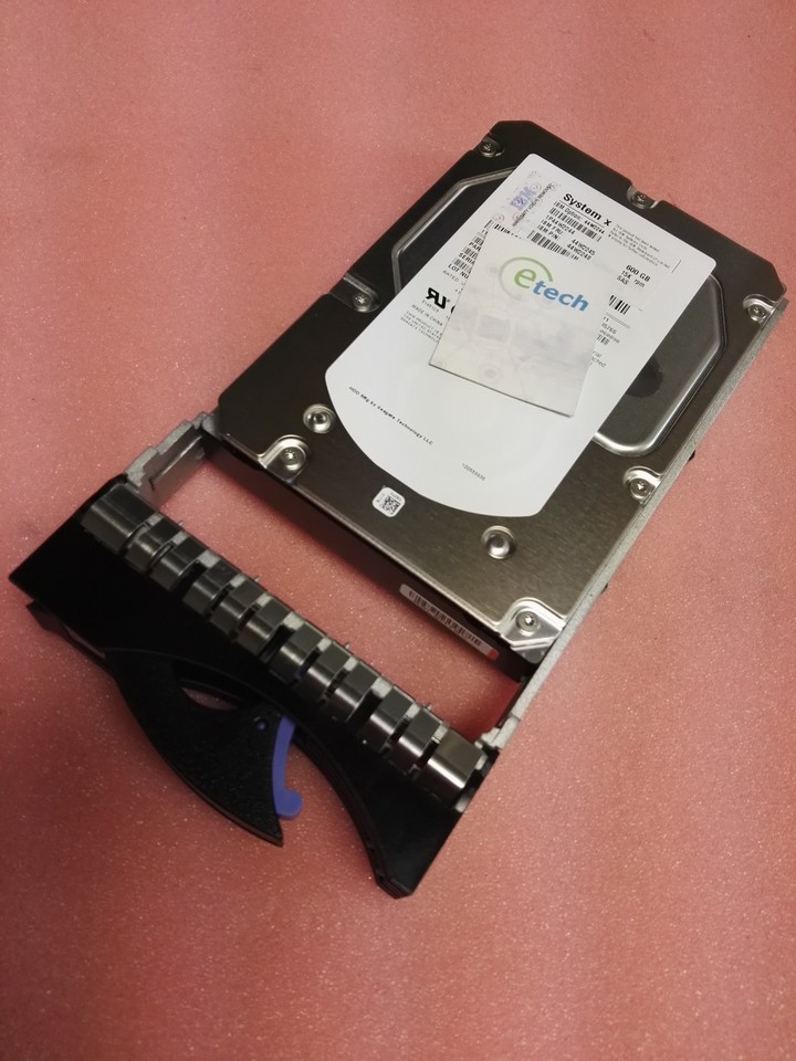 44W2244 / 44W2245- IBM 600GB 15K SAS 3.5" HS HDD for System x3650 ...