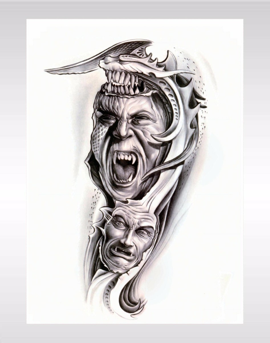 Devil Face Tattoos