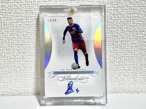 Panini Flawless Gerard Pique Autograph Card Barcelona | eBay