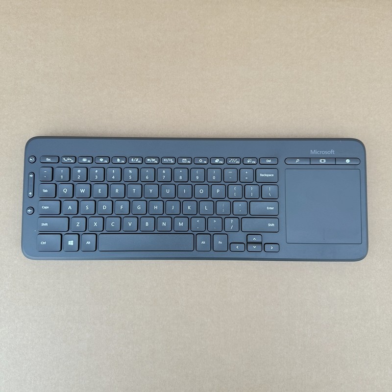 OEM Microsoft All-in-One Wireless Multimedia Keyboard 2.4G Multi-touch ...