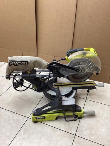 TSS102L Ryobi 10" Slider Compound Miter Saw With Lazer LOCAL PICK UP ...