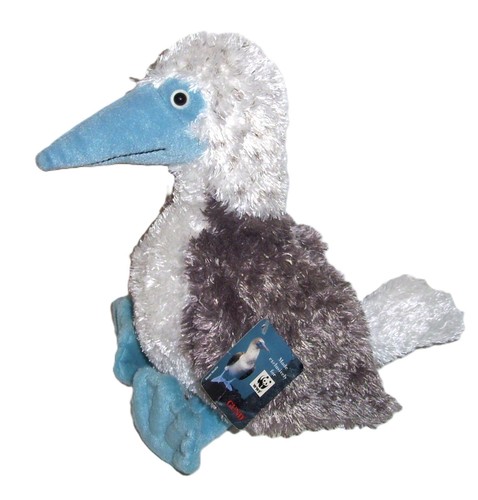 11" NEW Gund Blue Footed Booby Bird 44532 Plush Stuffed Animal Toy WWF ...