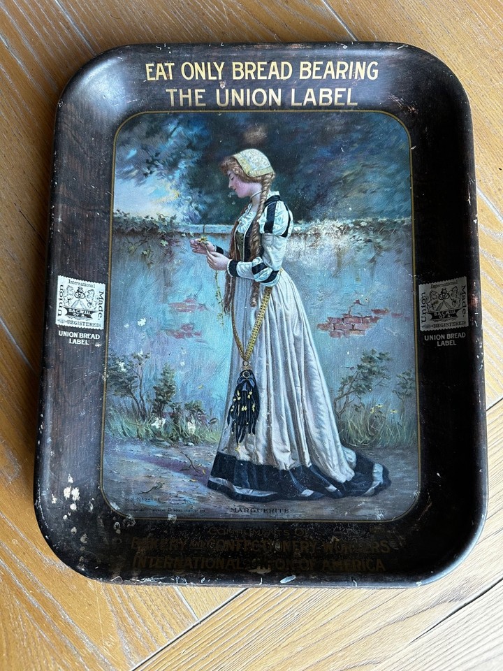 1911 Pre Prohibition Beer Advertising Tray W.H. McEntee American Art ...