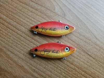 (2) Excalibur Jimmy Houston Super Spot 1/2oz Lipless Crankbait Fishing ...