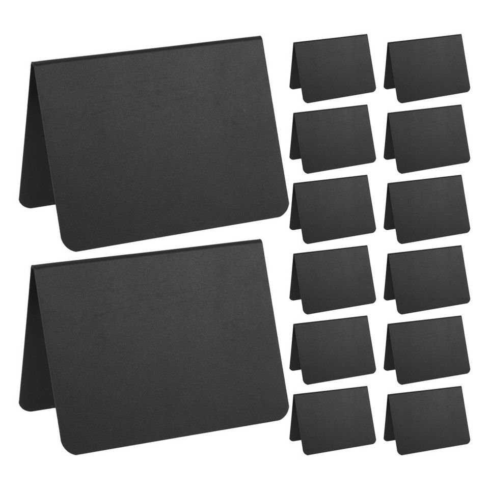 21 PCS Display Sign Chalkboard Decorative Message Boards Cafe Menu ...