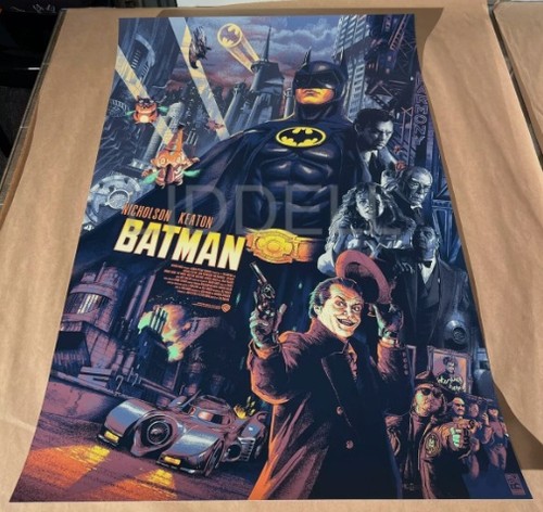 Mondo Style Print Aurelio Batman 1989 Limited Edition Poster #36 out of ...