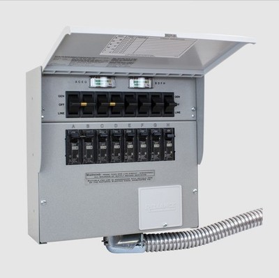 Reliance Controls Pro/Tran 2 #308C Manual Transfer Switch 30A 120/240V ...