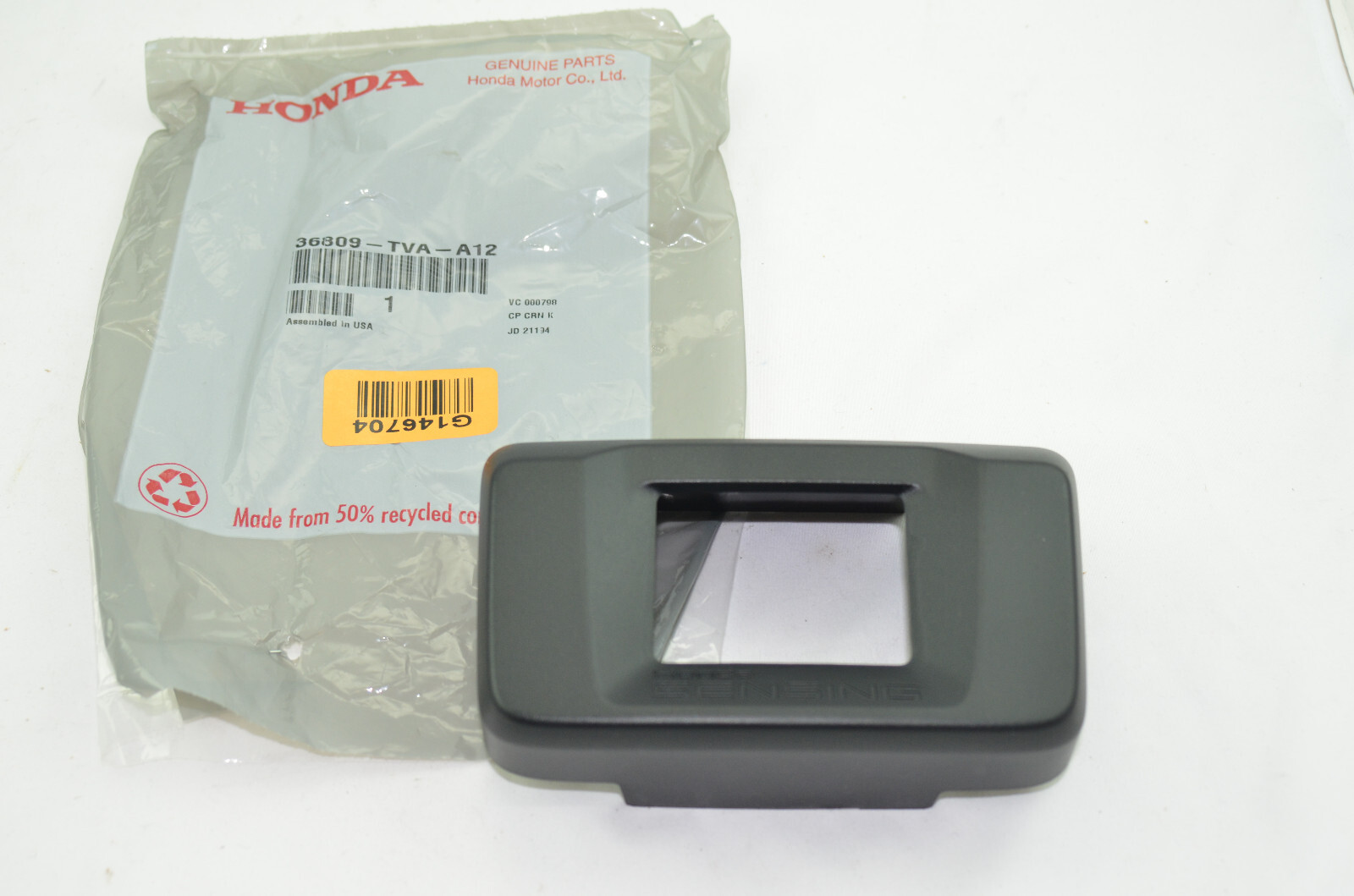 Genuine Honda 18-20 Accord Distance Sensor Milliwave Radar Cover 36809 ...