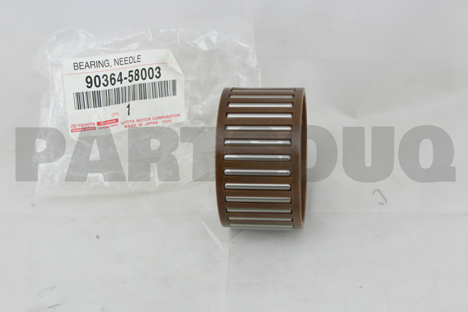 9036458003 Genuine Toyota BEARING, NEEDLE ROLLER (FOR 2ND GEAR) 90364 ...