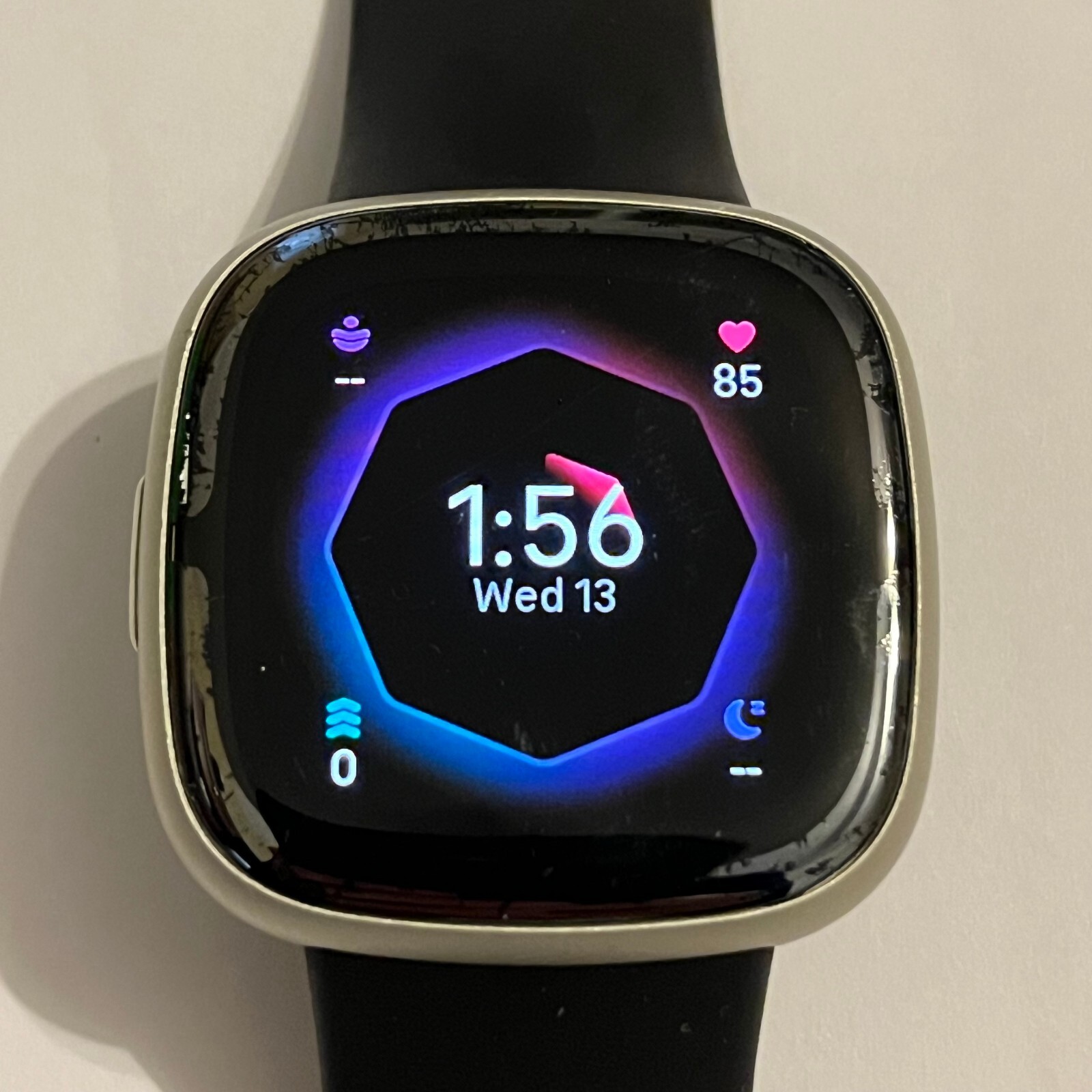 Fitbit Sense 2 - GPS Activity Tracker Smart Watch FB521 Platinum ...