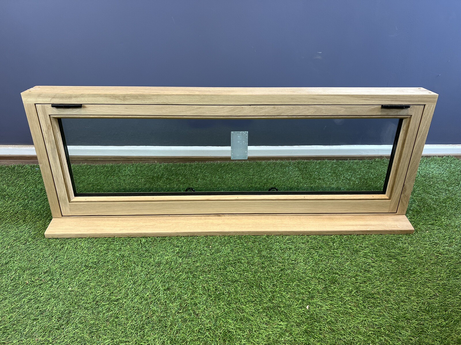 Wood Timber Hardwood Window Double Glazed Oak Windows 1200mm X 450mm ...