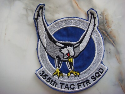 USAF 355th TACTICAL FIGHTER SQUADRON, VIETNAM WAR PATCH | eBay
