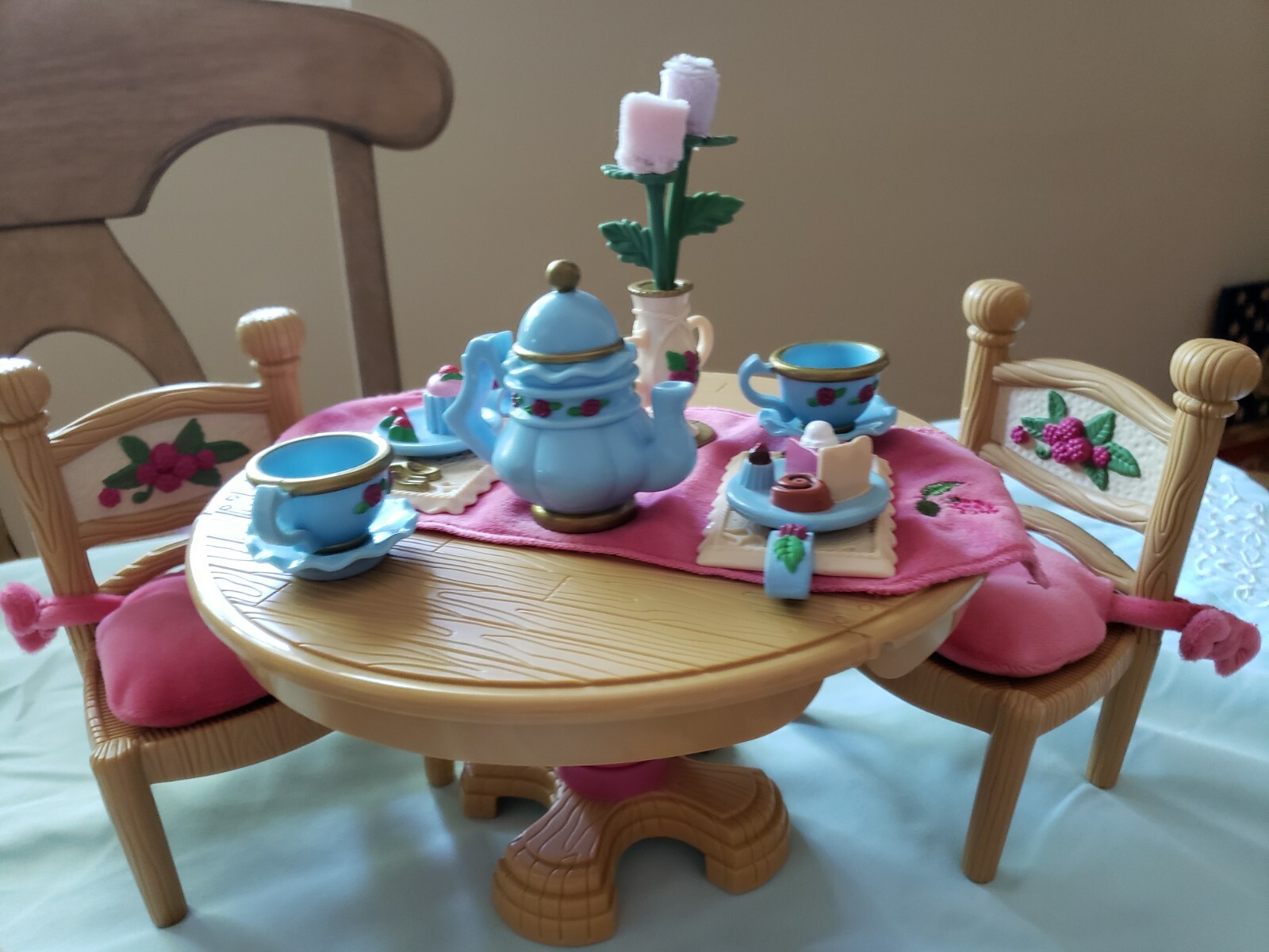 1998 Fisher Price Briarberry Collection MOLLYBERRY Plush Bear set | eBay