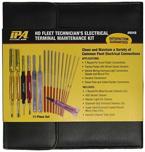 Electrical Trailer Connector Terminal File Cleaner Maintenance Tool Kit ...