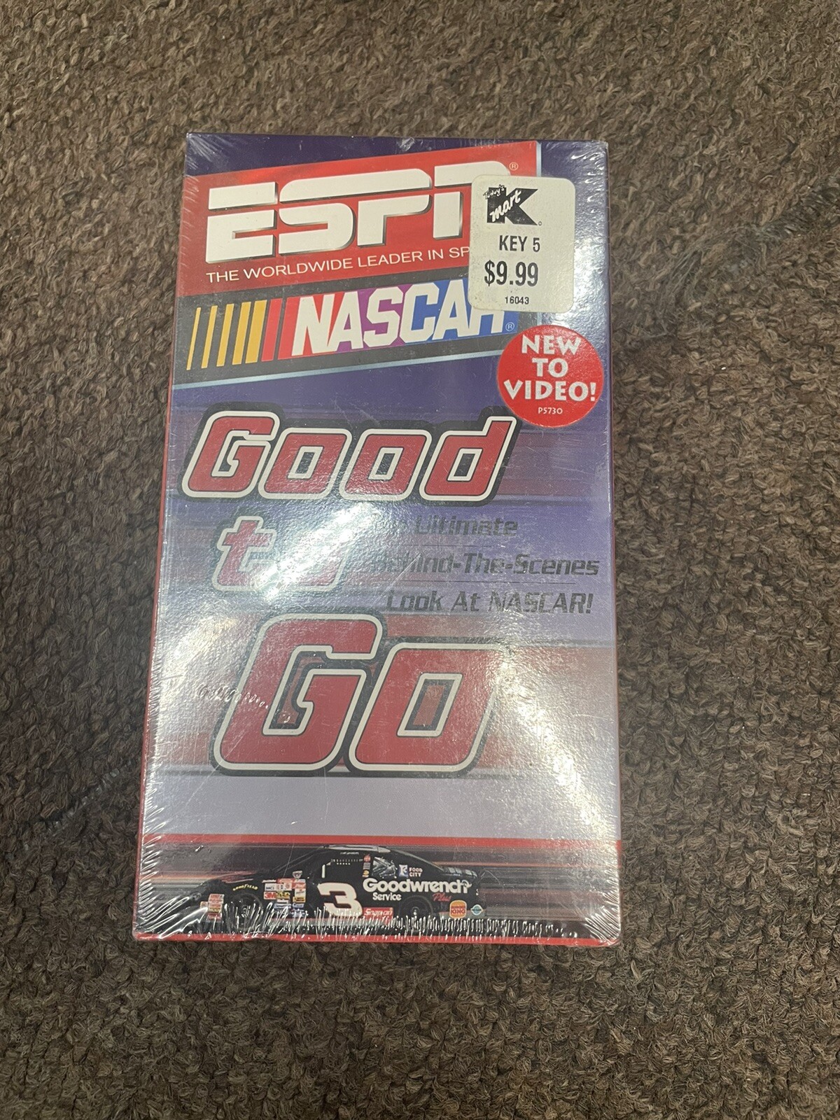 NASCAR VHS VIDEOS: ESPN "Good to Go" Dale Earnhardt #3 The Icon Sealed ...