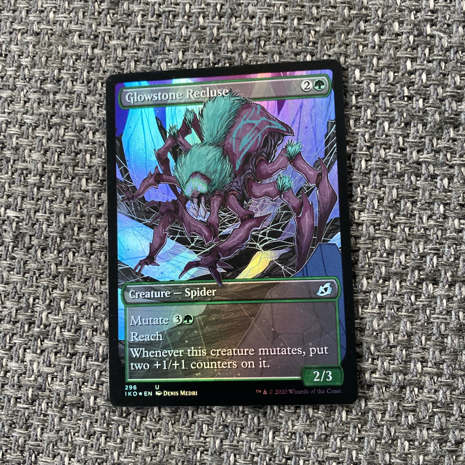Glowstone Recluse Magic The Gathering Full Art Foil Ikoria | eBay.de
