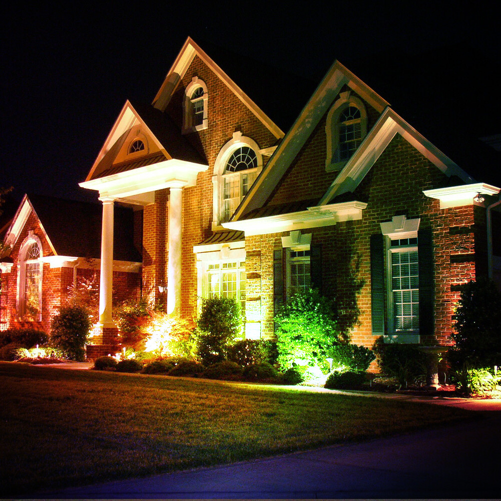 Led Landscape Up Lighting 6 LED Garden Patio Up And Down Wall Light