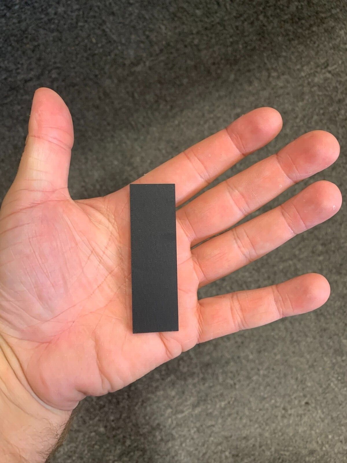 75mm High Matt Black 3mm Thick Acrylic Letters - Signage - Plastic ...