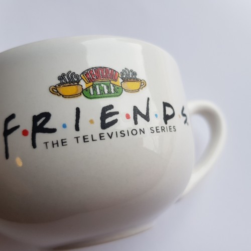 Friends Coffee Cappuccino Mug ceramic cup sitcom Central Perk New York ...