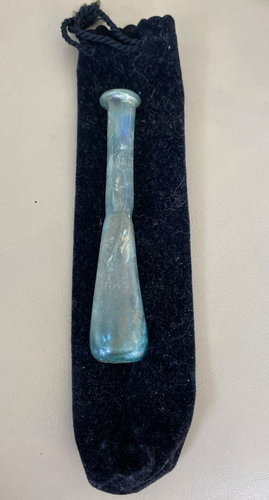 Ancient Roman Glass Bottle /Vial/IN ORIGINAL CONDITION | eBay
