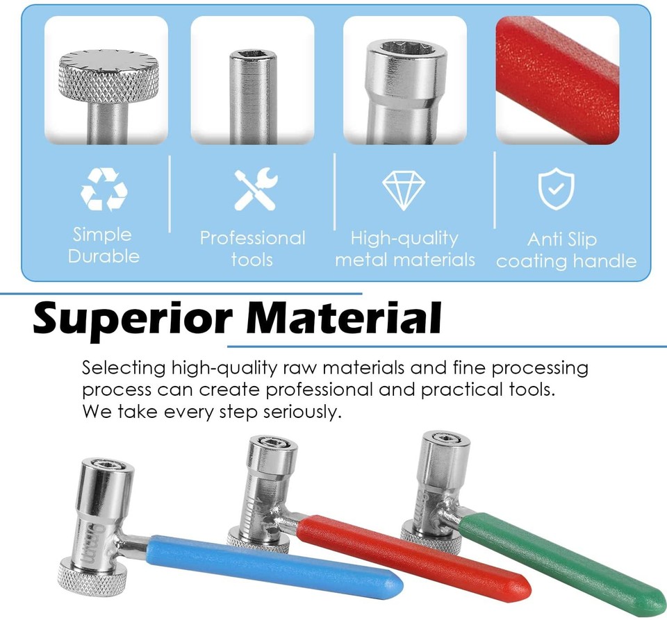 Valve Tappet Adjusting Wrench Tool Kit For Most Motorcycles ATVs ...