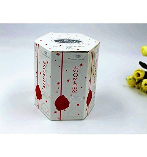 Al Rehab 6ml Perfume Oil RED ROSE Alcohol Free Roll On Attar Ittar BOX ...