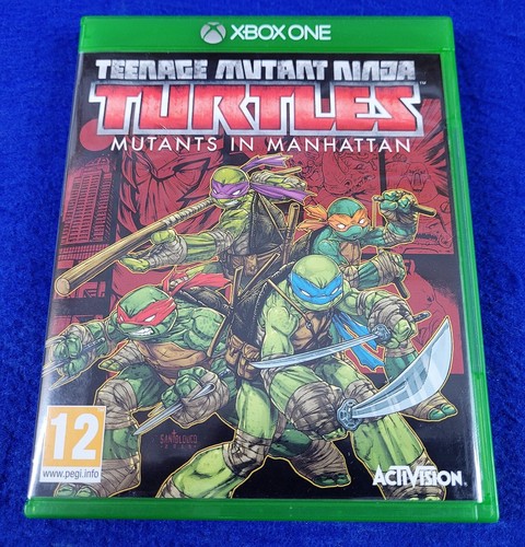xbox one TEENAGE MUTANT NINJA TURTLES Mutants In Manhattan Game REGION ...