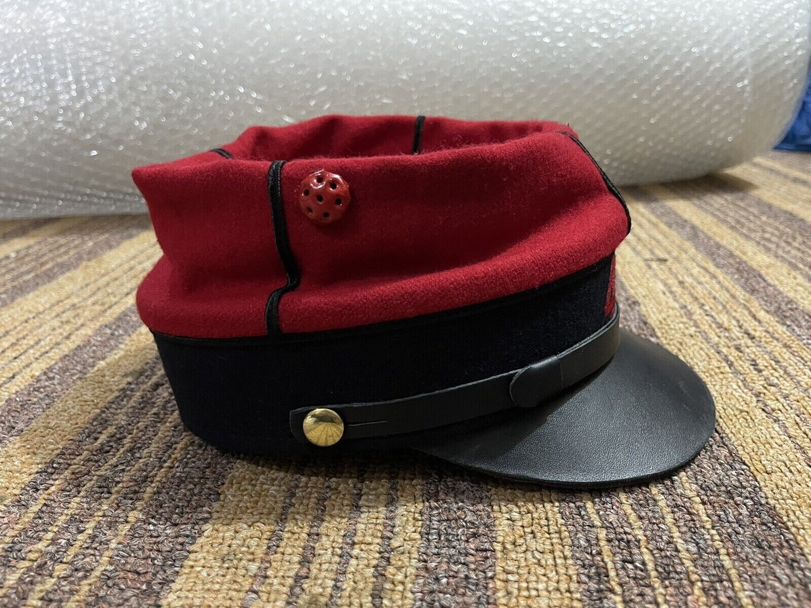 French kepi mod 1884 red Garance - WW1 Quality reproduction | eBay
