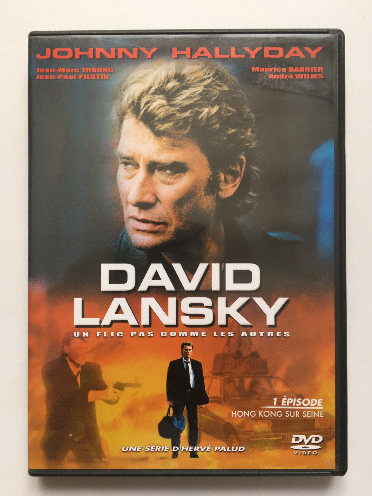 DAVID LANSKY : JOHNNY HALLYDAY .... DVD N°1 ..... HONG KONG SUR SEINE ...