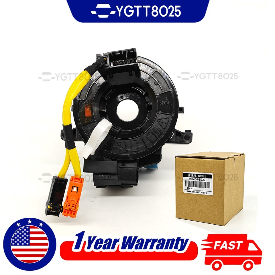 89245-0E020 Spiral Cable Clock Spring 84307-08020 Fit Toyota Sienna US ...