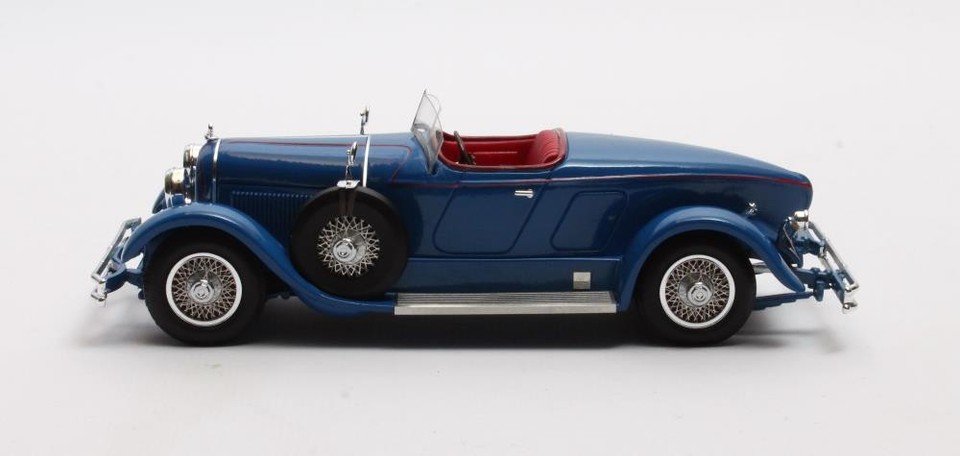 ,MATRIX SCALE MODELS, DUESENBERG Modelo X McFarlan Boat Roadster Azul ...