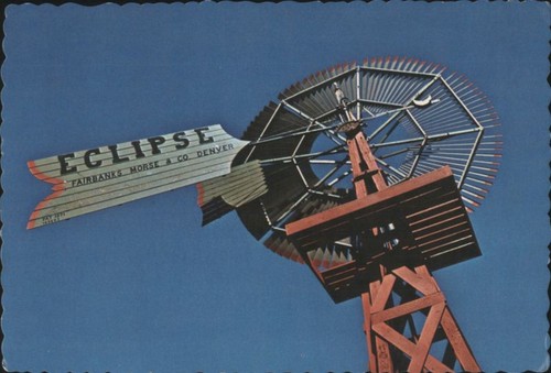 Advertising Eclipse Windmill,Fairbanks Morse & Co. Denver Karl H. Reichel | eBay