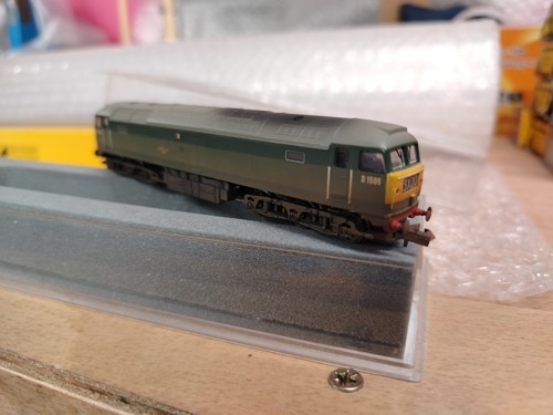 N gauge Class 47 Two tone Green D1505 body | eBay UK