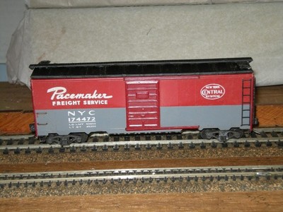 HO scale New York Central NYC Pacemaker 40' Box Car, NYC 174472 | eBay