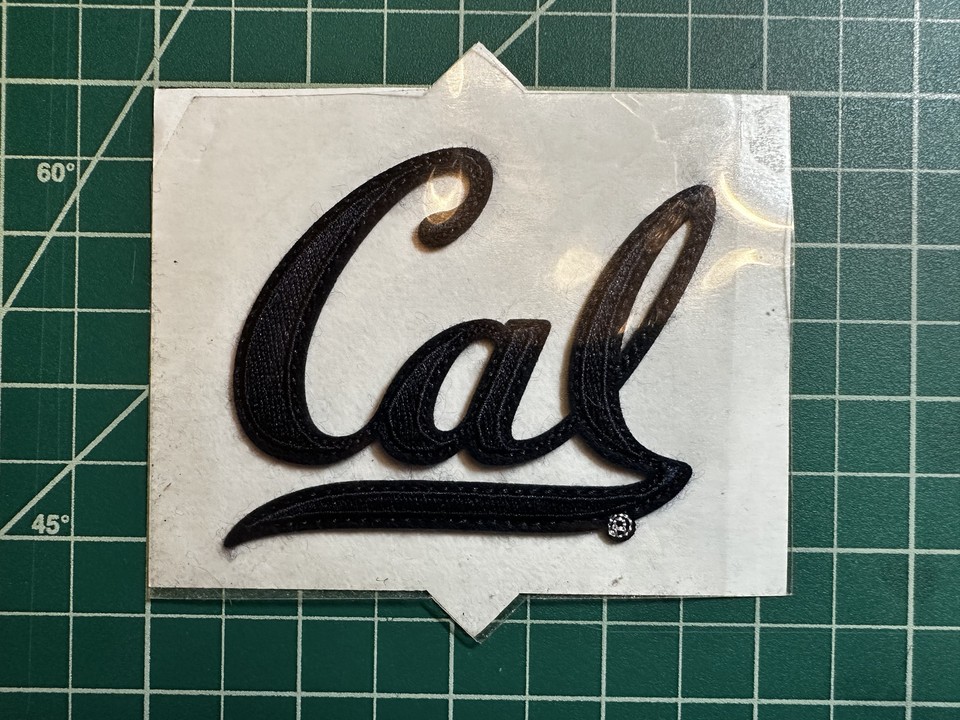 California Golden Bears NCAA Team Iron On Embroidery Patch Cal Patch-3. ...