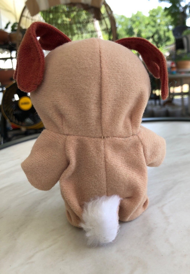 ACE Treasure Troll Doll Christmas Reindeer 4" +Turquois Hair Jem Deer ...